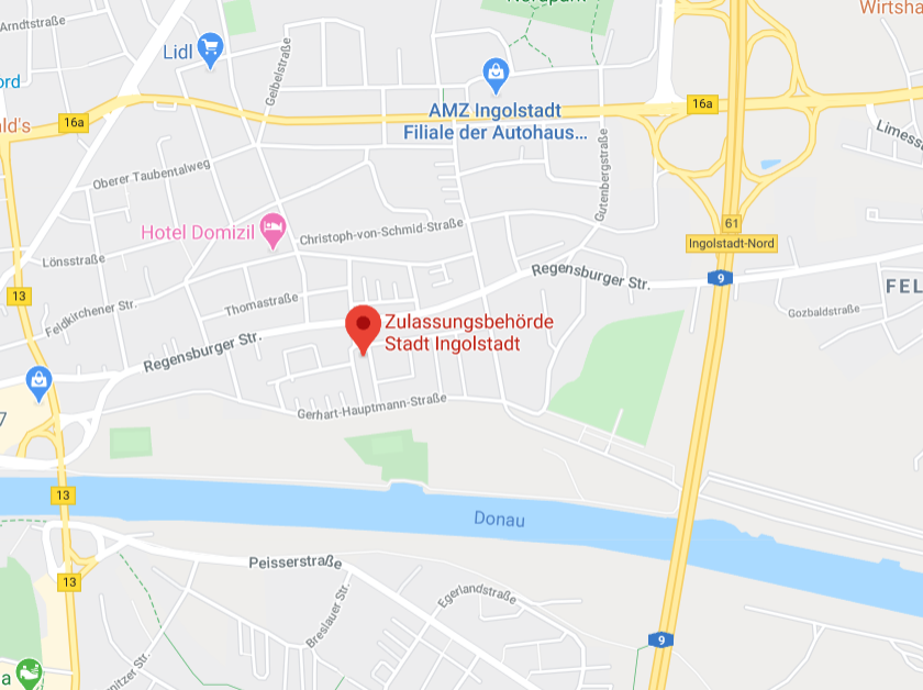 Zulassungsstelle Ingolstadt Ffnungszeiten